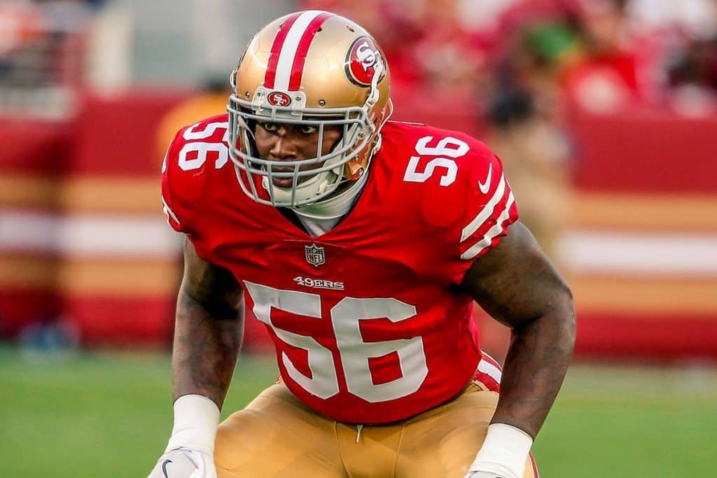 Reuben Foster ude for sæsonen med korsbåndsskade - Gul klud