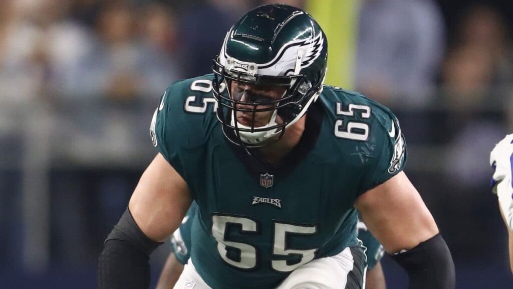 Lane Johnson spiller med overrevet muskel i lysken - Gul klud