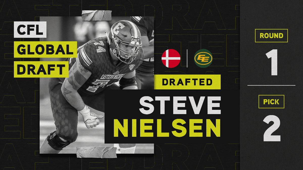 Breaking: Steven Nielsen draftet som nummer 2 - Gul klud