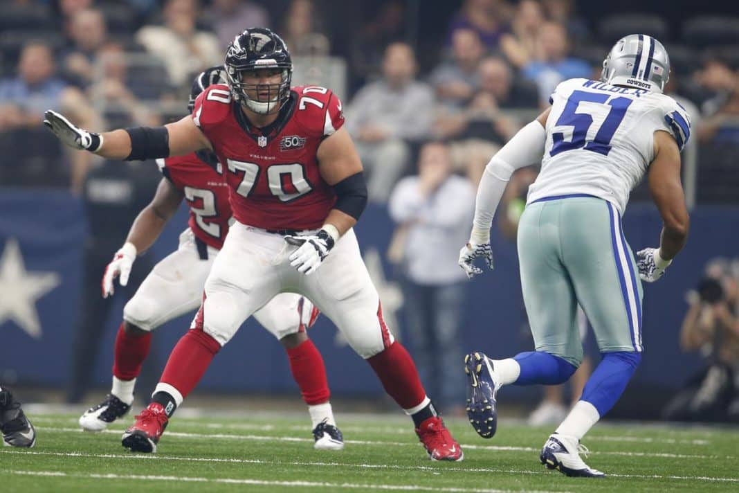 Atlanta Falcons forlænger med Jake Matthews - Gul klud
